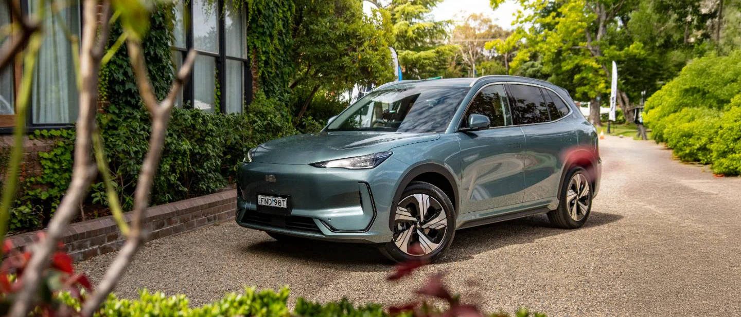 First drive: Geely EX5, driving the next Kiwi-bound EV from China | Ebbett